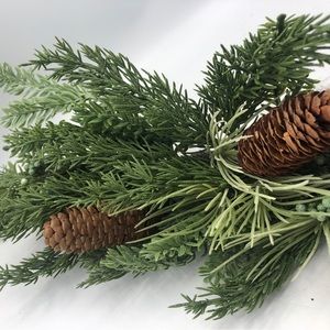 Threshold | Holiday | Threshold Swag Spruce Garland With Green Berries ...